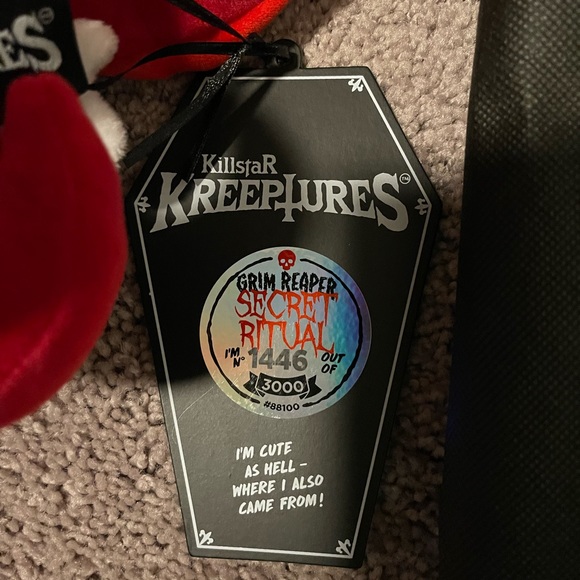Killstar | Other | Limited Release Kreeptures Grim Reaper Secret Ritual ...